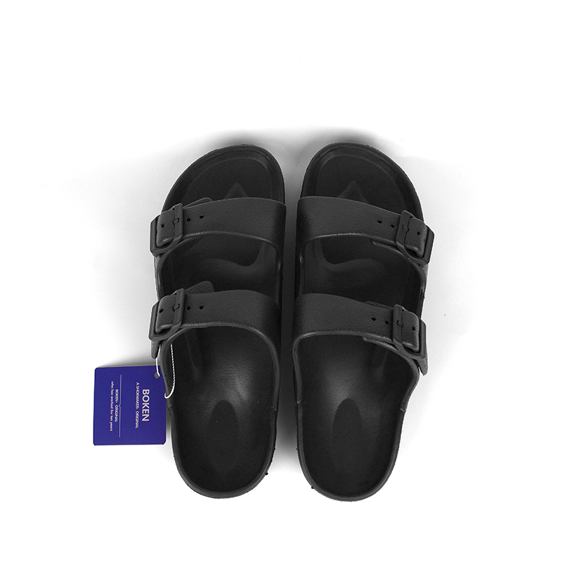 BOKEN EVA รองเท้าแตะรองเท้าแตะปรับสองสาย Unisex น้ําหนักเบาสบายรองเท้า ...