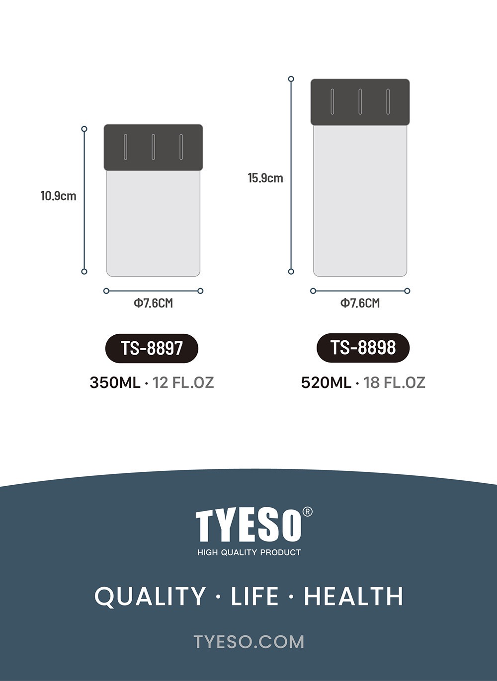 【LUCKY】TYESO Cola Can เบียร์เครื่องดื่มฝาครอบฉนวนกันความร้อน 304 สแตนเลสเก็บความเย็นถ้วยฉนวนกัน ...