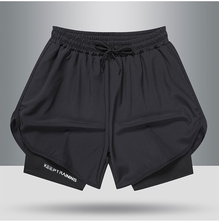 กางเกงกีฬาขาสั้น แบบแห้งเร็ว ระบายอากาศได้ดี ความยืดหยุ่นสูง เหมาะกับ ...