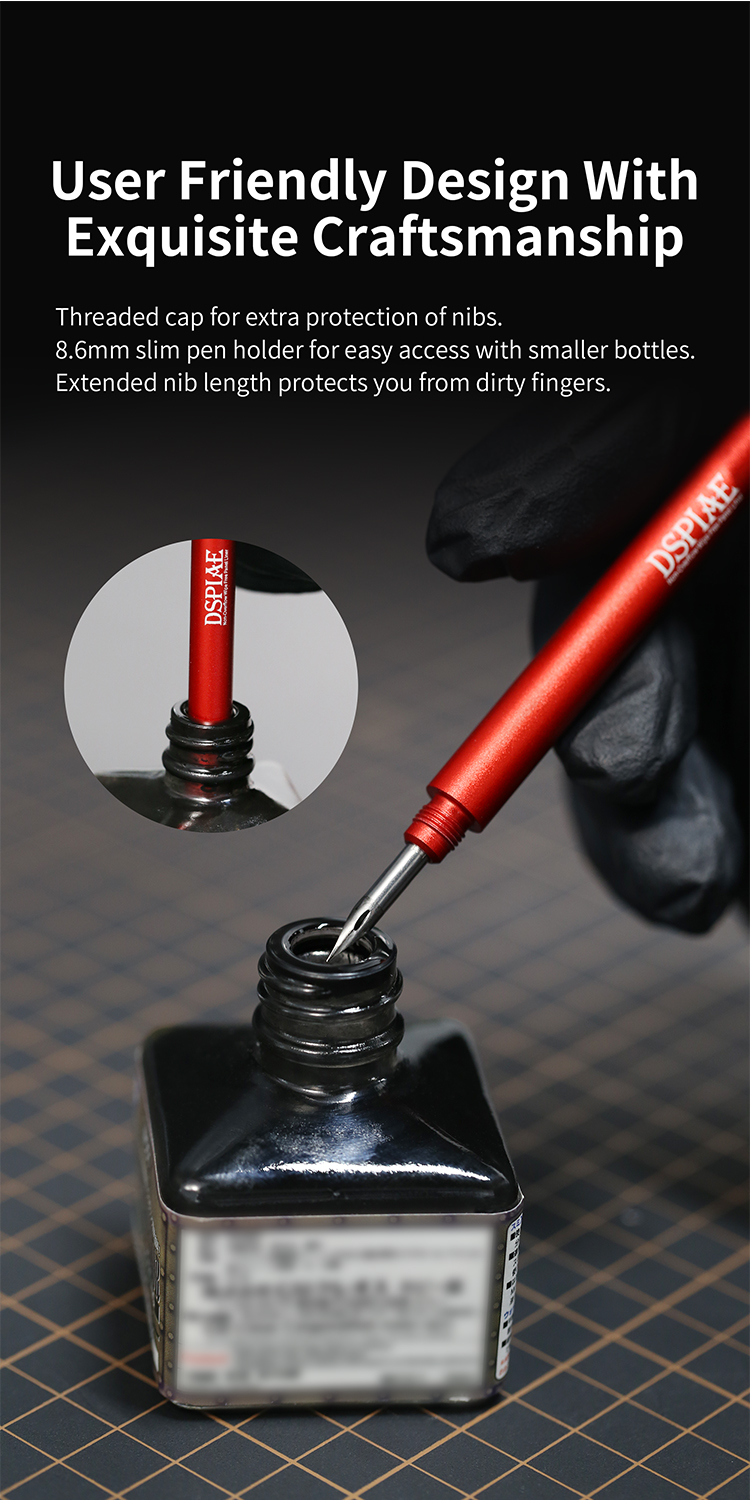 DSPIAE AT-PL Aluminium panel line pen gundam model making Tool | Shopee Thailand