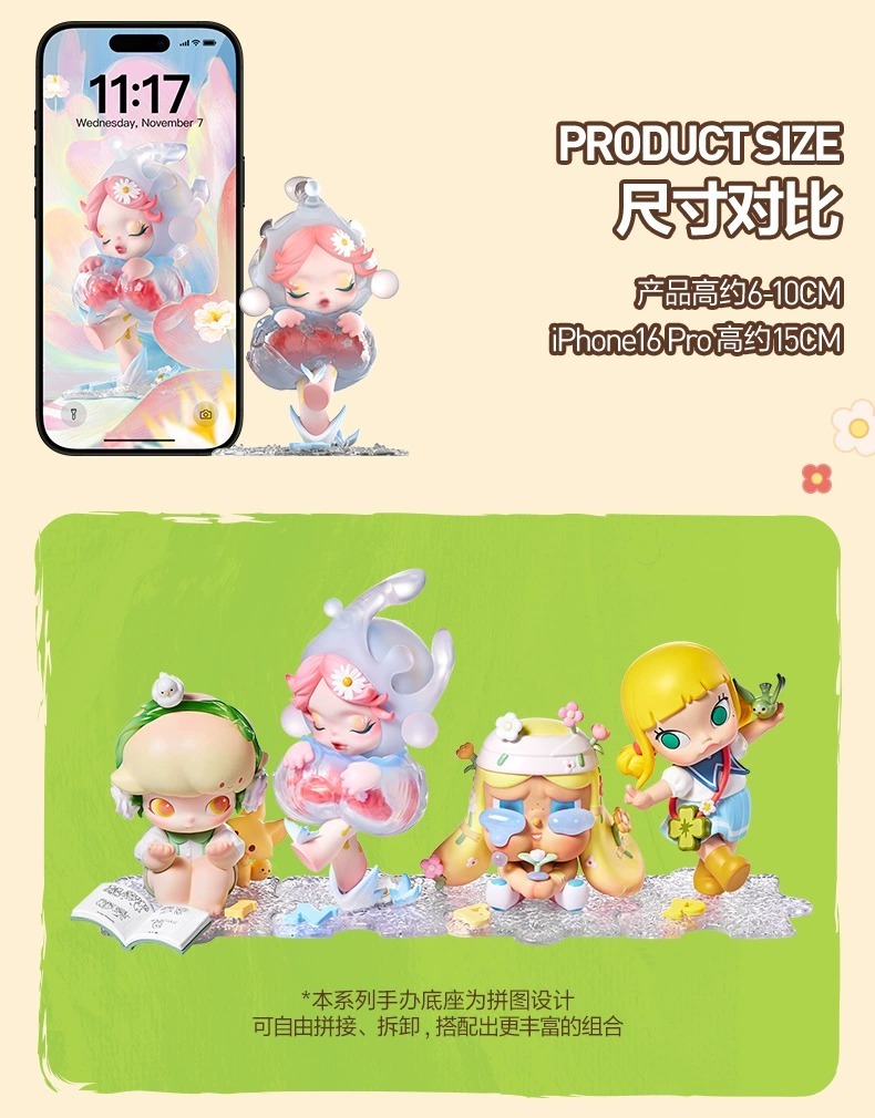POP MART Hand In Hand Series Figures LABUBU Dimoo MOLLY PUCKY | Shopee ...