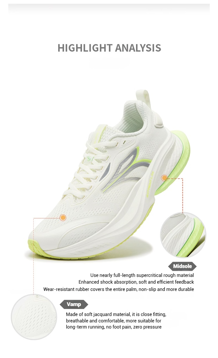 【Wide】361 Degrees Fierce MAX丨4Eรองเท้าวิ่งสำหรับผู้ชาย ทรงเท้ากว้าง ดูด ...