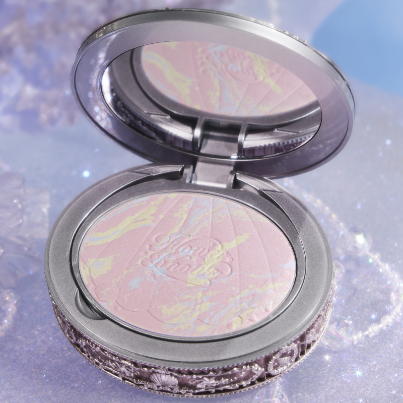 แป้งอัดแข็ง Flower Knows Shell's Jewel Collection แป้งพัฟเบลอรูขุมขน ...