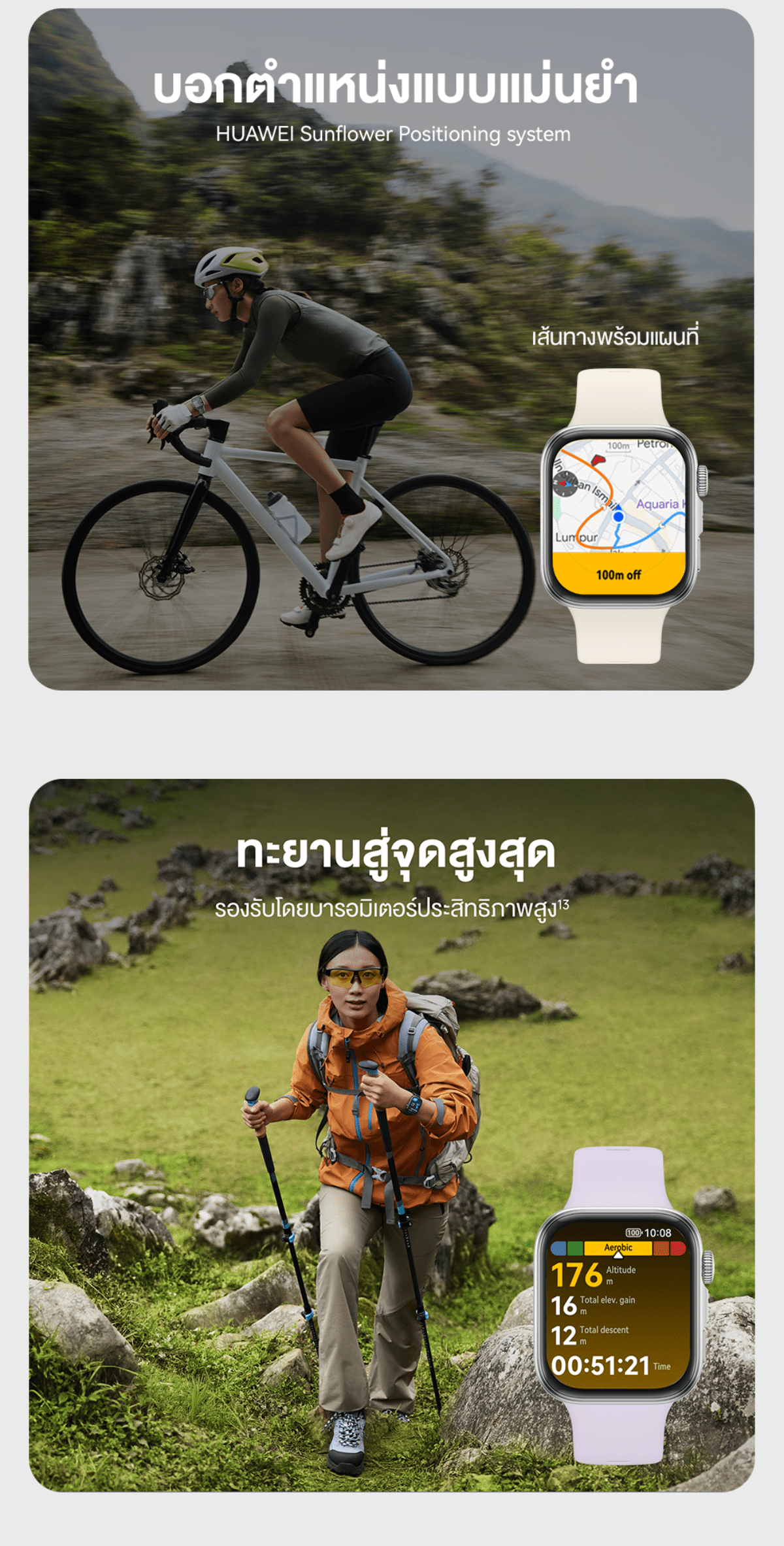 [MBD 10.02 17:00 - 10.05 | ราคาต่ำสุด 2,993.-*] HUAWEI WATCH FIT 4 Series | สมาร์ทวอช | การ ...