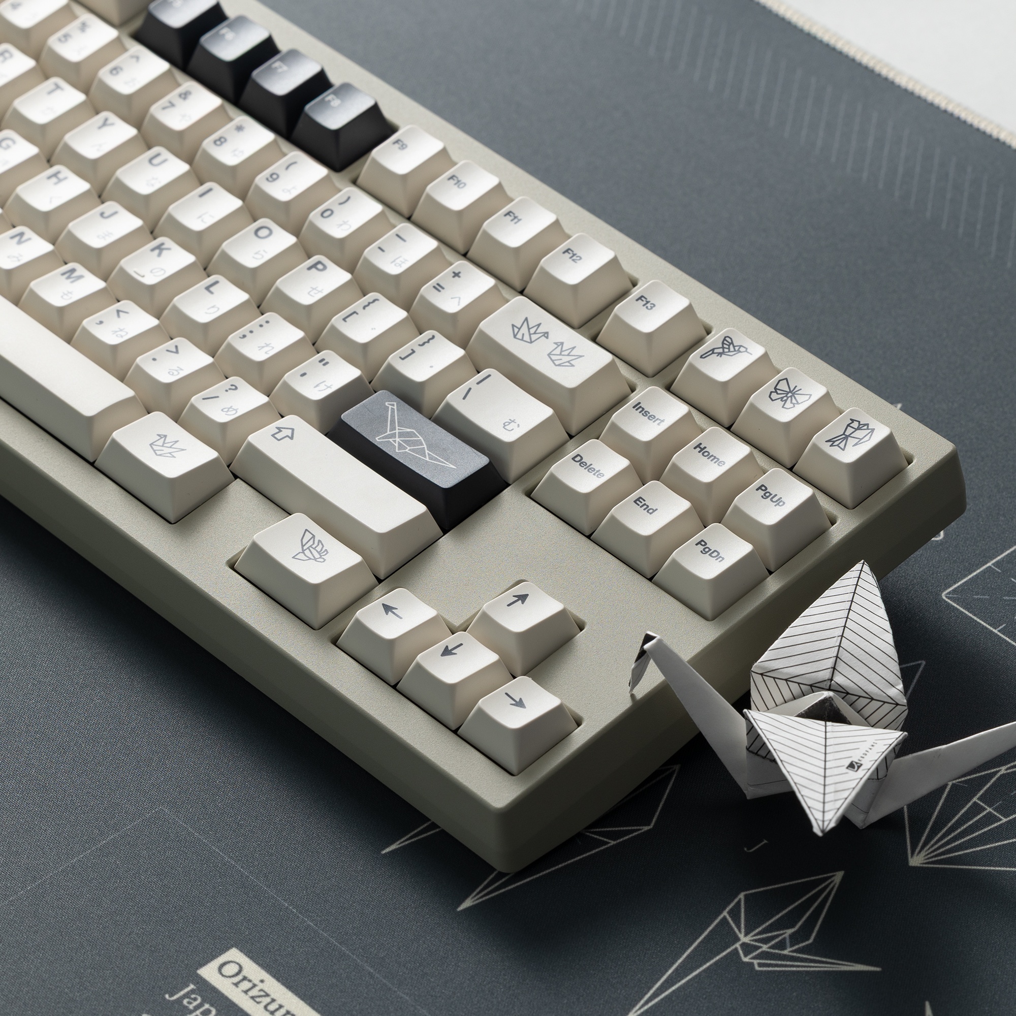 ชุดปุ่มกด PBT แฟน Origami | Shopee Thailand