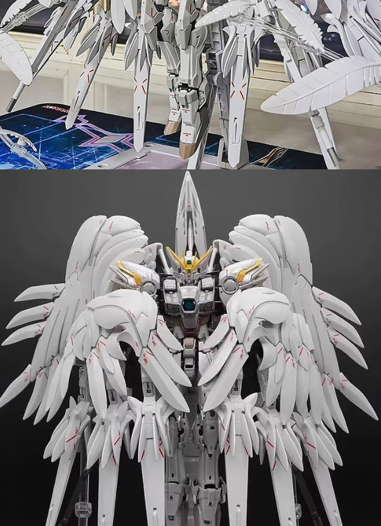 Daban 8827 รุ่นโครงกระดูกโลหะผสม โครงกระดูกโลหะผสม Taipan 8827 Snow White Flying Wing fix Style ...