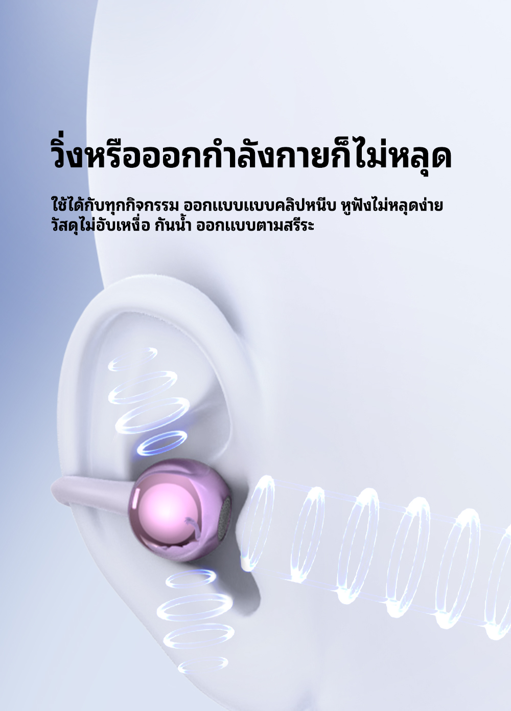 [รับประกัน 1 ปี] Lenovo ERAZER XF36 AI ชุดหูฟังบลูทูธแปลแบบเรียลไทม์ HD ...