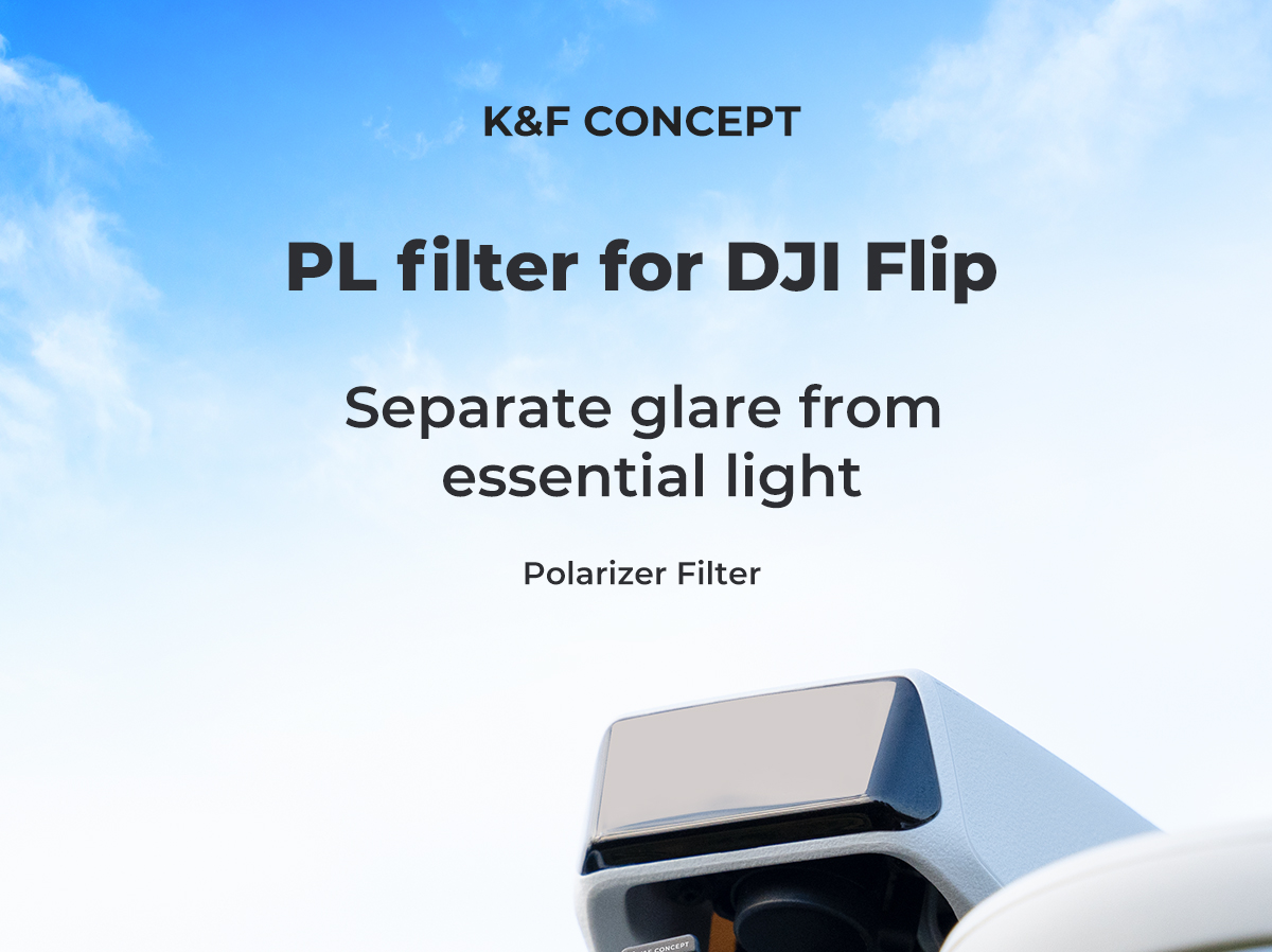 K&F CONCEPT ตัวกรอง DJI Flip CPL กันน้ําและป้องกันรอยขีดข่วน DJI Flip ...