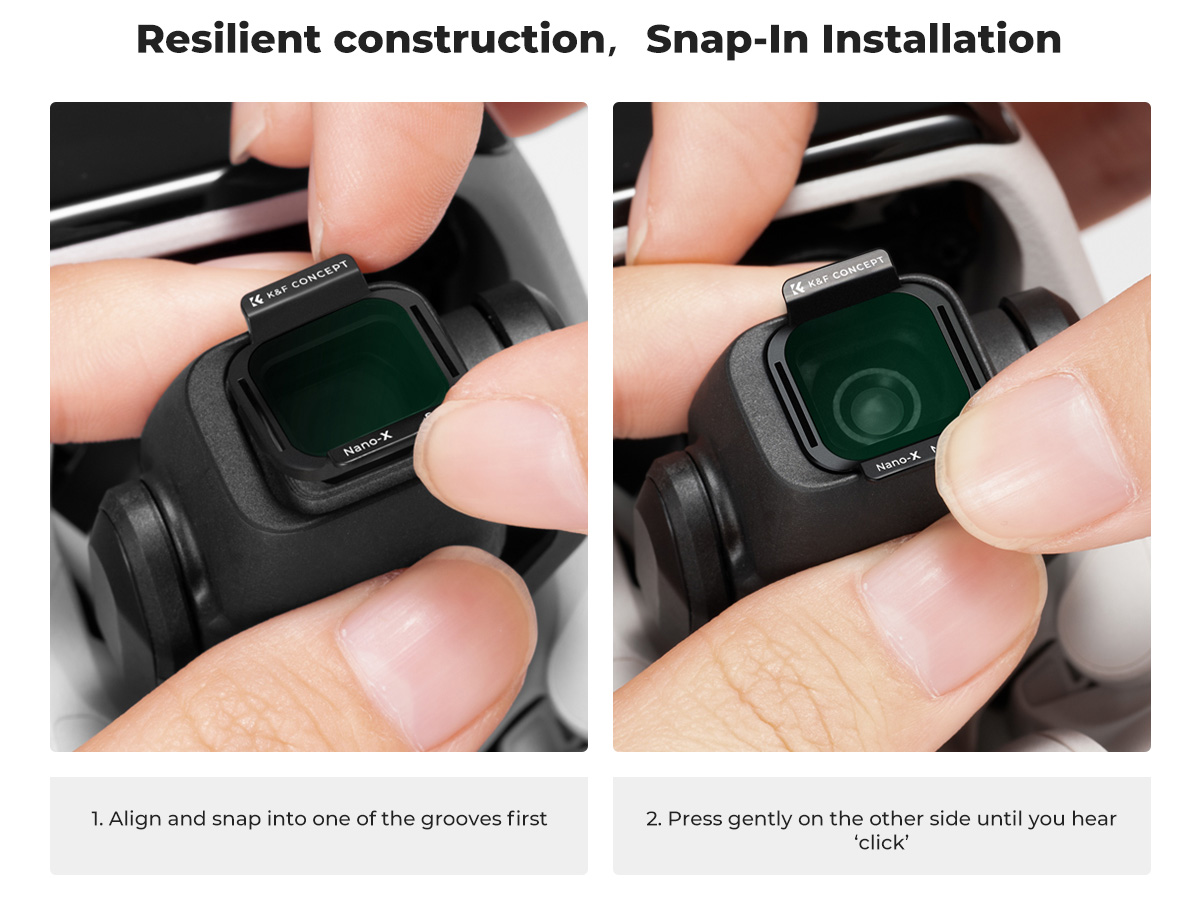 K&F CONCEPT ตัวกรอง DJI Flip CPL กันน้ําและป้องกันรอยขีดข่วน DJI Flip ...