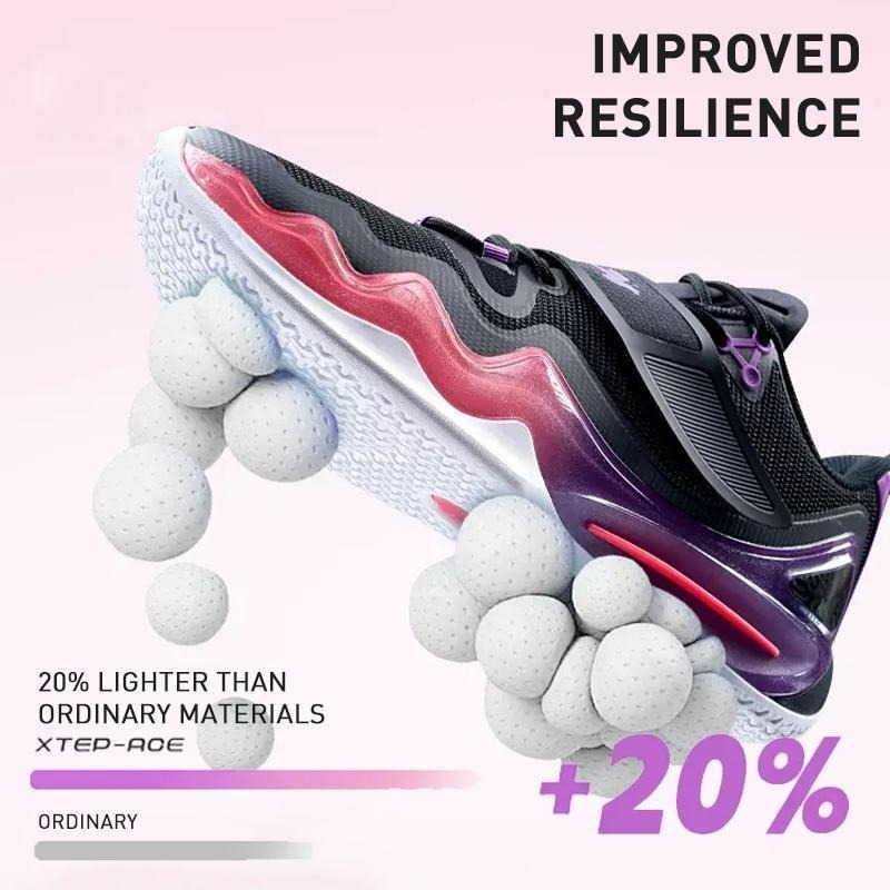 XTEP ลินลายบ้า V3 รองเท้าบาสเก็ตบอล Lin Shuhao พร้อมเทคโนโลยีกันกระแทก ...