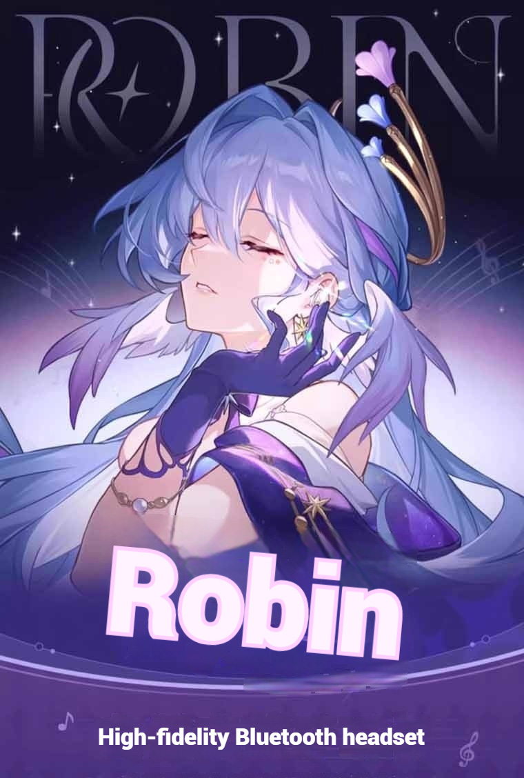MIHOYO Hongkai: StarRail ROBIN ที่กําหนดเอง TWS Active ลดเสียงรบกวน ...