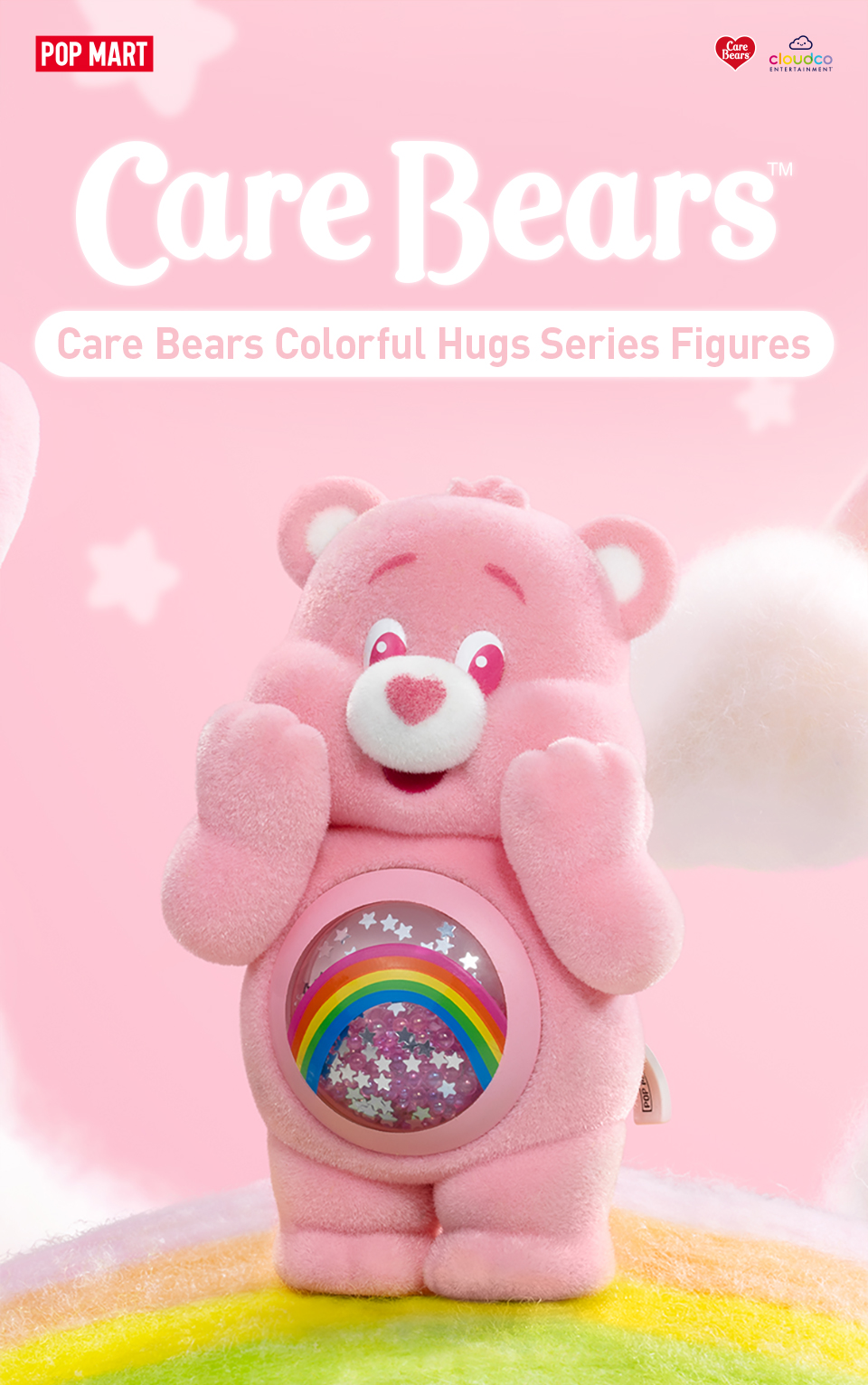 POP MART Care Bears Colorful Hugs Series Blind Box Action Toys Figure Birthday Gift Kid Toy ...