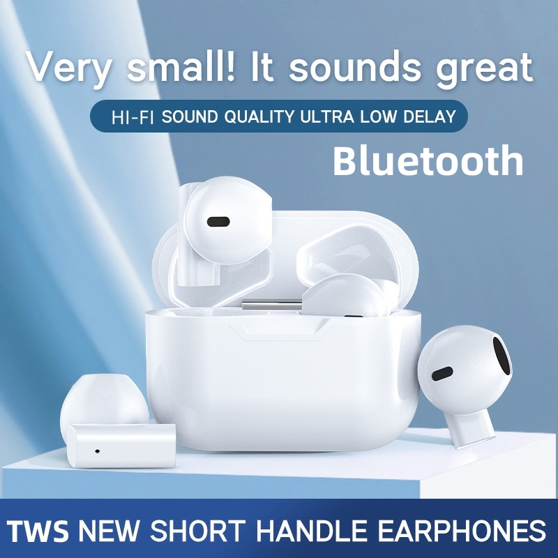 Mini Pro5s TWS หูฟังบลูทูธ Hi-Fi สเตอริโอหูฟังกีฬากันน้ํา Touch ENC ลด ...