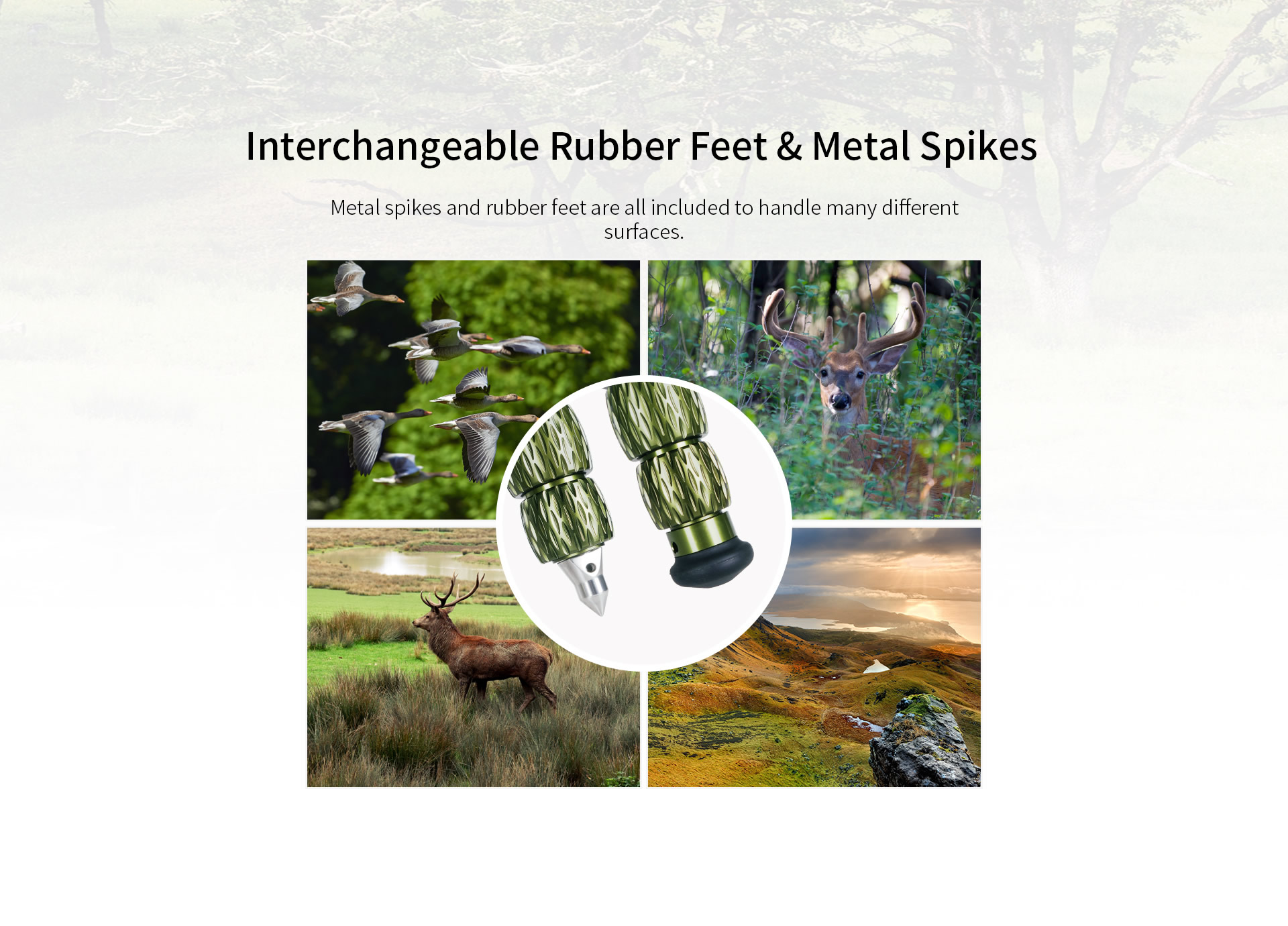 Sirui CT-3204 Explorer Series Carbon Fiber Tripod with CH-20 Gimbal ...