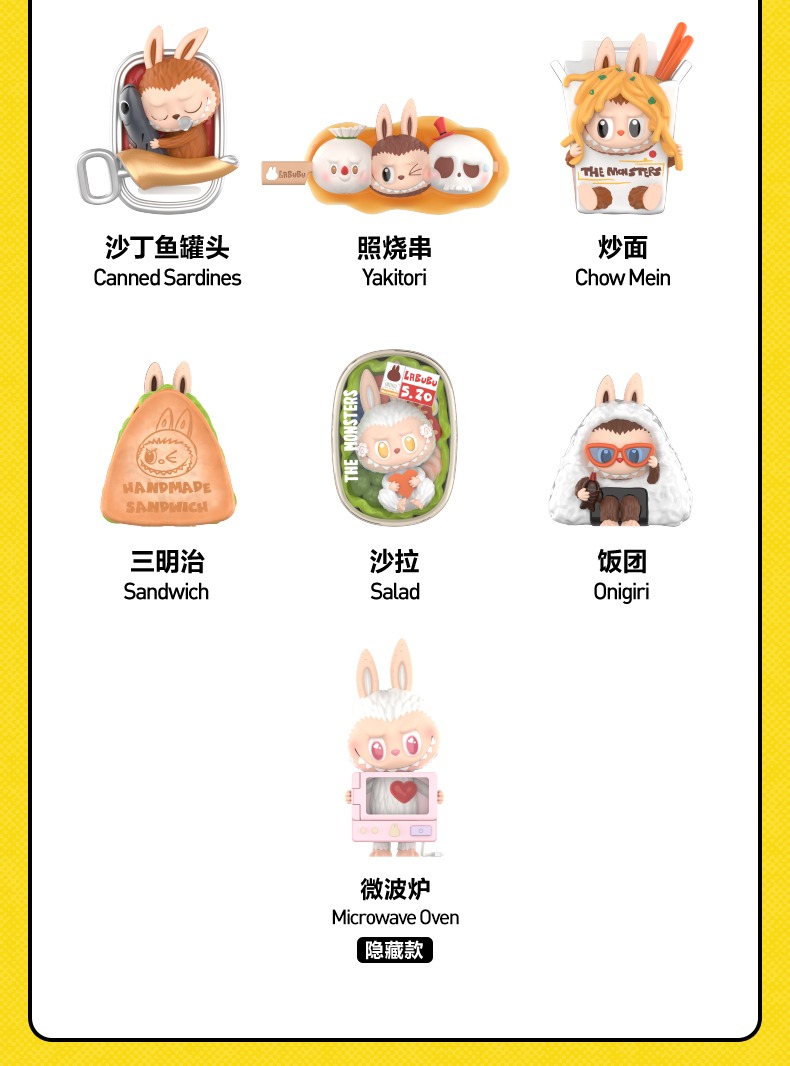 Labubu THE MONSTERS Wacky Mart Series Figures Blind Box LABUBU Strange ...
