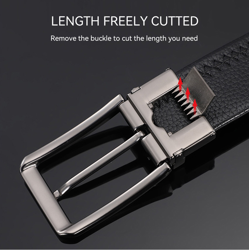 Menspe ผู้ชายแฟชั่นเข็มขัด Second-layer Cowhide อินเทรนด์ยูทิลิตี้ 120 ...