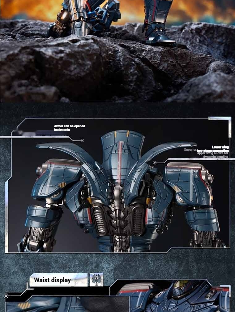 GONG GIPSY DANGER Pacific Rim Alloy Action Figure อันตราย Wanderer ...