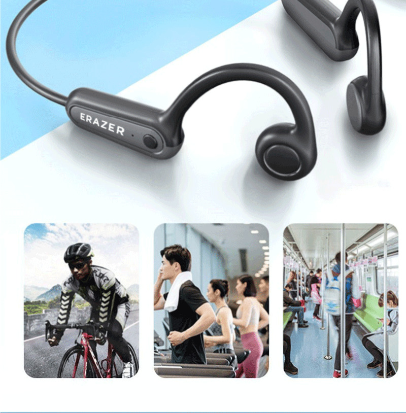 Lenovo Erazer XF22 หูฟังไร้สาย แบบคล้องหู หูฟังกีฬา Bone Conduction ...