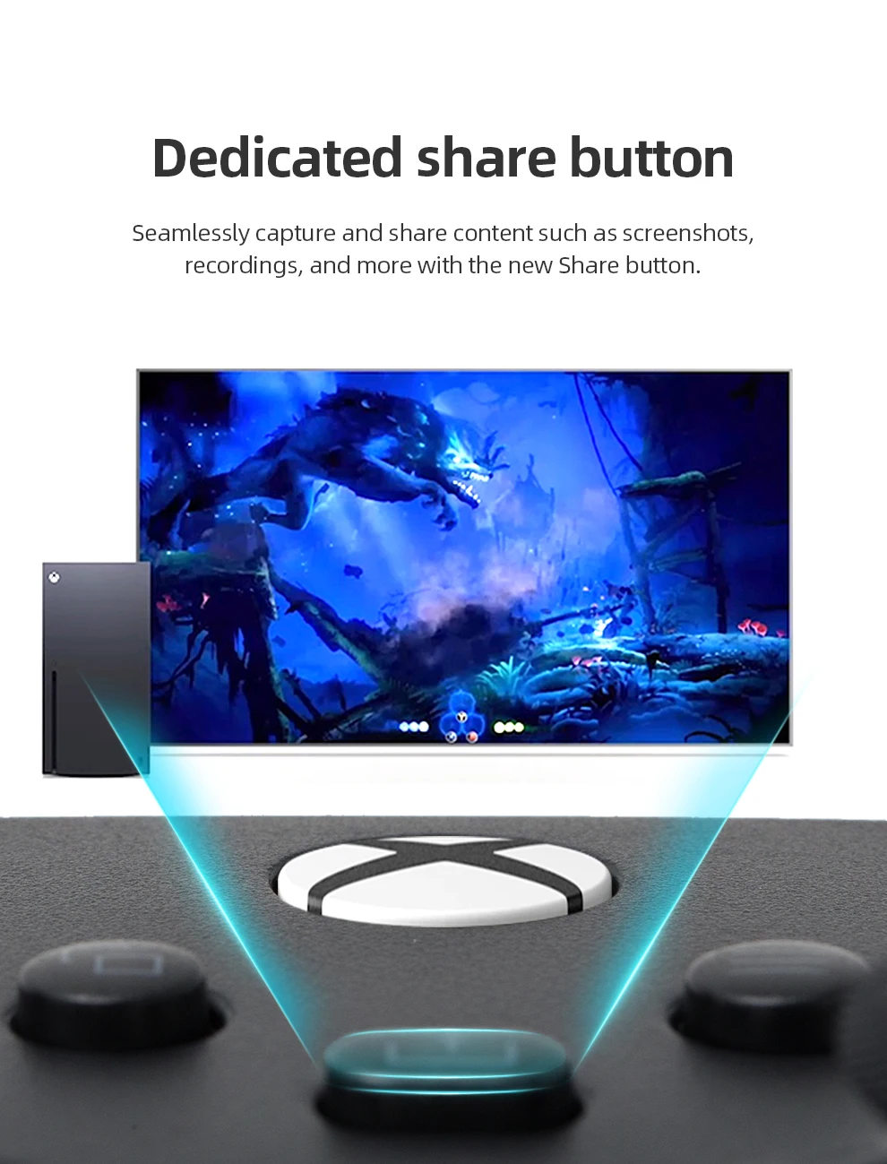 คอนโทรลเลอร์ไร้สาย Microsoft Xbox Core - Pulse Cipher/ White/Black ...