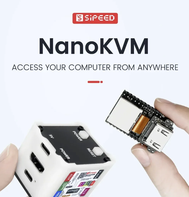 Sipeed NanoKVM PiKVM การดําเนินงานรีโมทคอนโทรลขนาดเล็กและเซิร์ฟเวอร์ ...