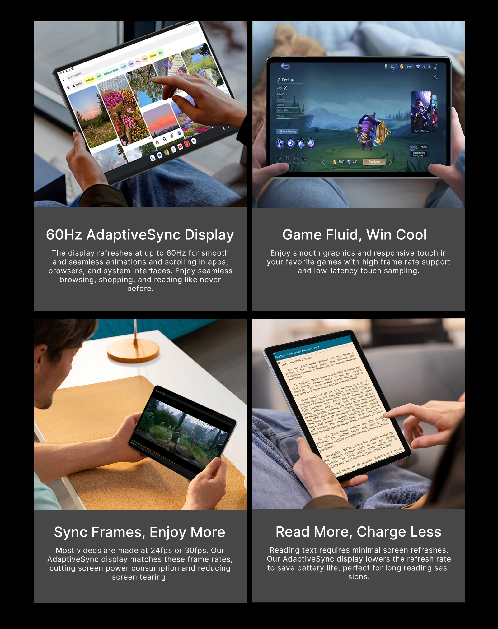 Suxi A9 XPro 14GB+256GB Tablet แท็บเล็ต Android 14.0 IPS 11 inch Unisoc ...