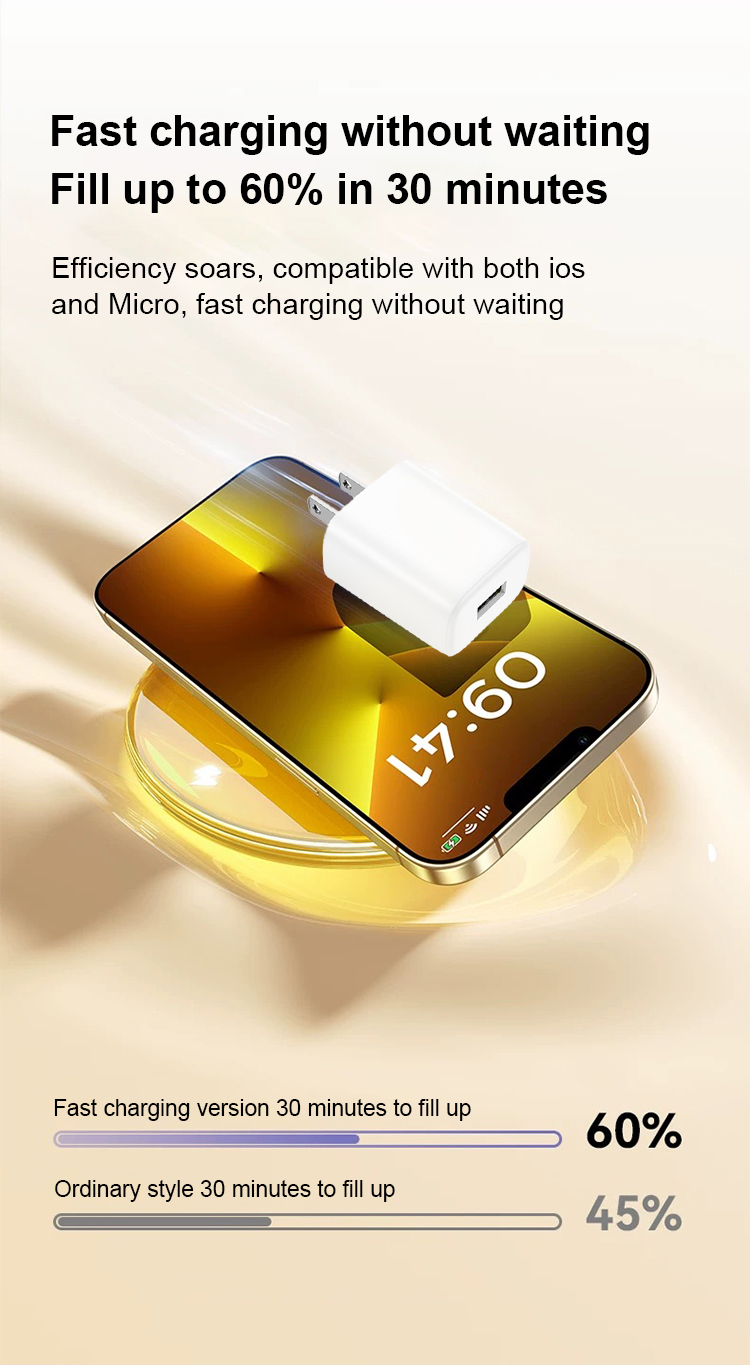 hoco. เซ็ทหัวชาร์จ C134 สายชาร์จเร็ว USB 12W เบรกเกอร์อัจฉริยะป้องกัน ...