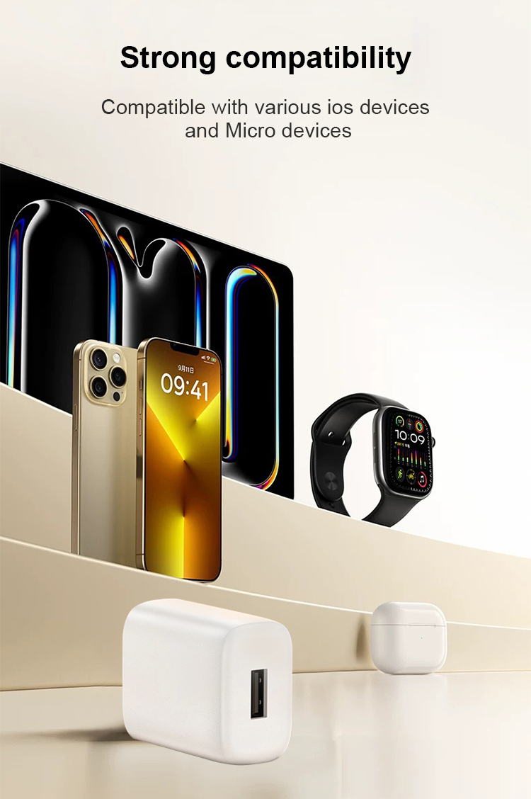 hoco. เซ็ทหัวชาร์จ C134 สายชาร์จเร็ว USB 12W เบรกเกอร์อัจฉริยะป้องกัน ...