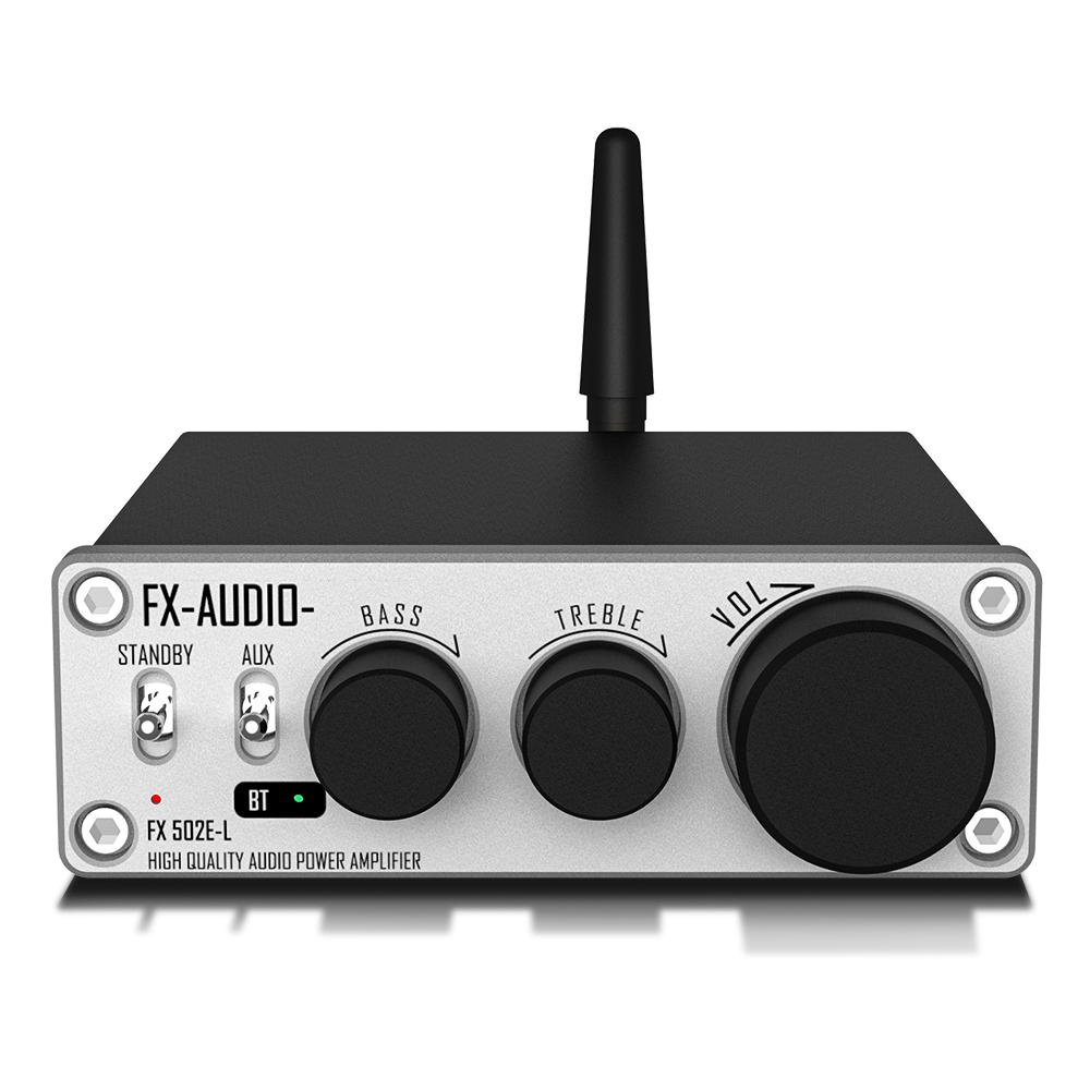 FX-AUDIO 502E-L Bluetooth Digital Power Amplifier HIFI Fever High Power ...