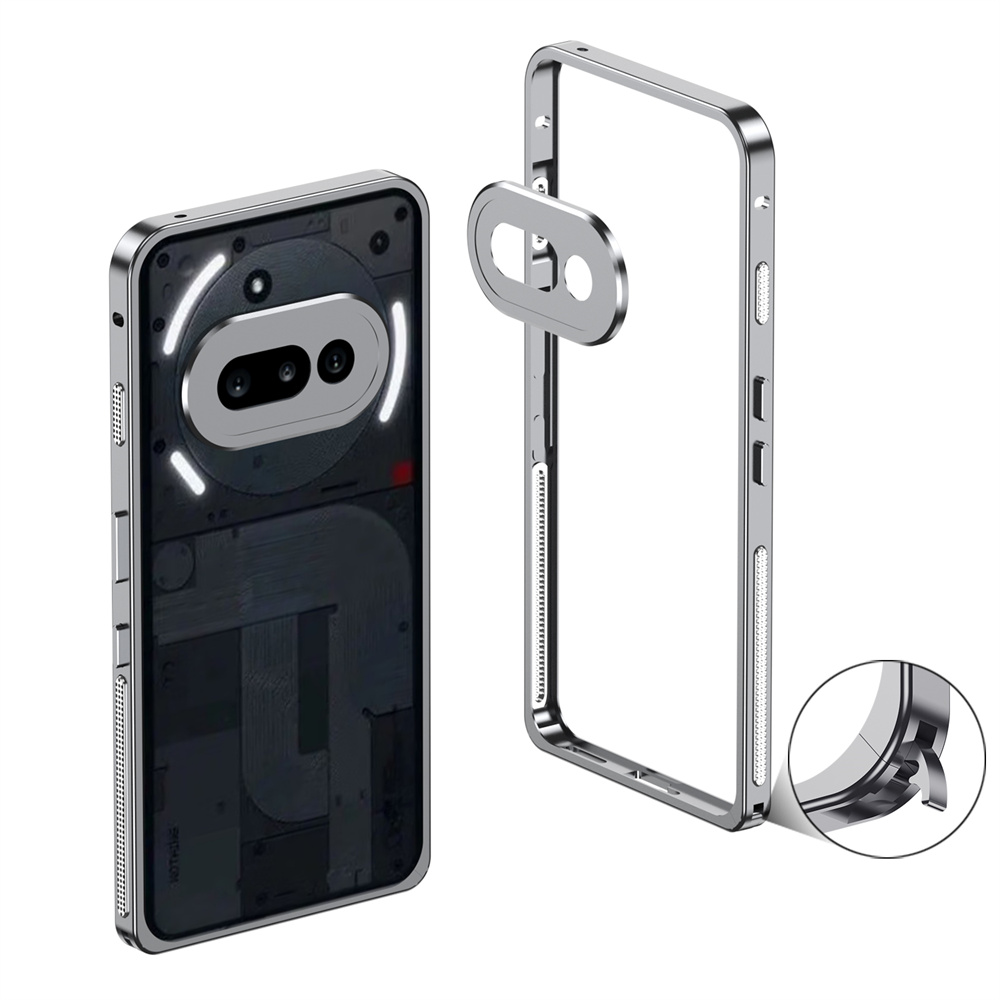 Metal Frame Cover For Nothing Phone 3A Pro Shockproof Camera Protective ...