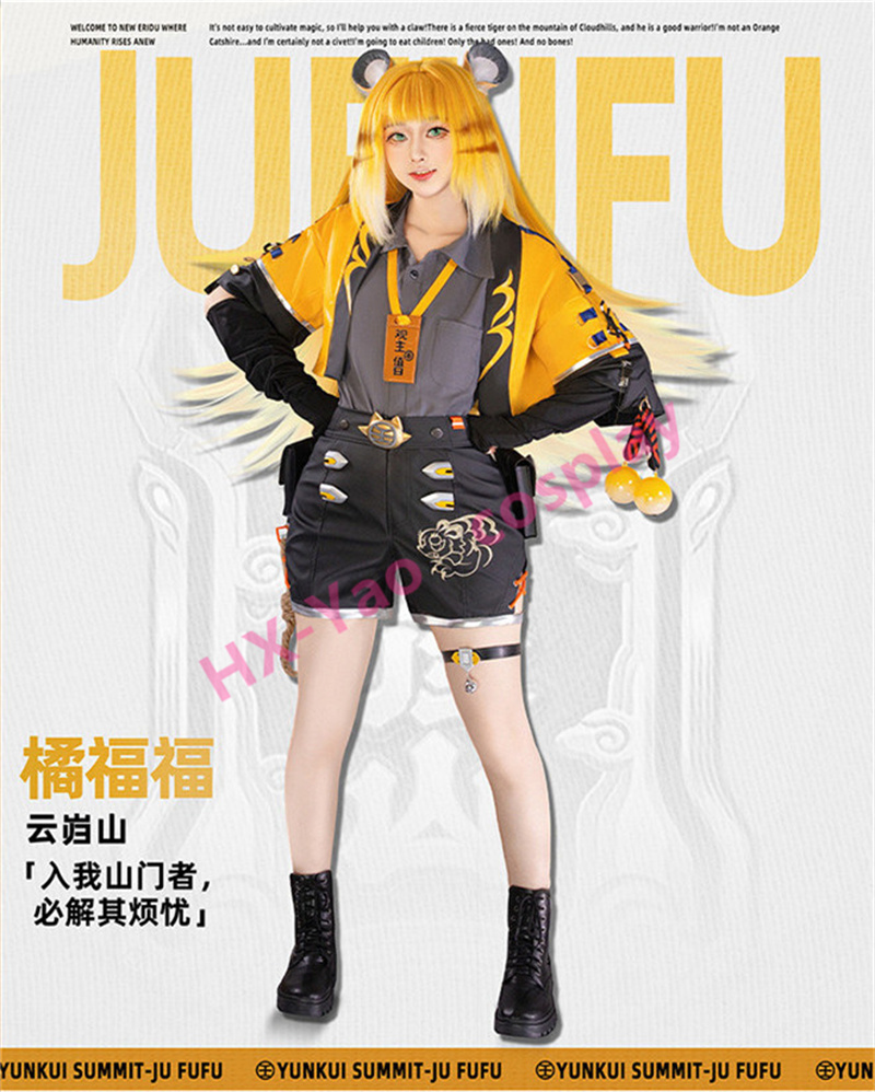 【HX-YAO】Zenless Zone Zero Ju Fufu cosplay game costumes Yunkui Summit ...