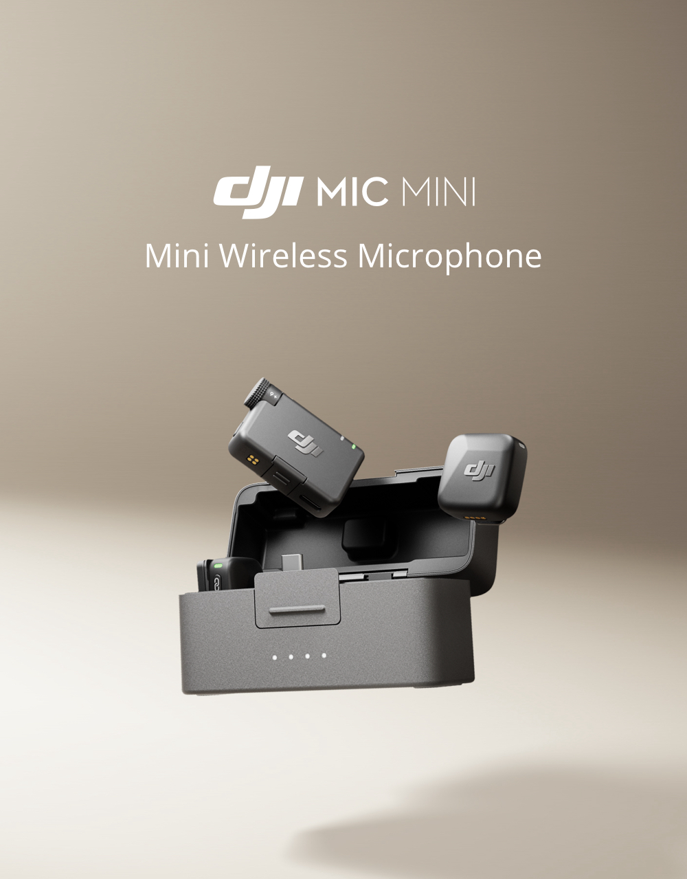 DJI Mic Mini Wireless Microphone คุณภาพเสียงสูงพร้อมการส่งสัญญาณที่ ...
