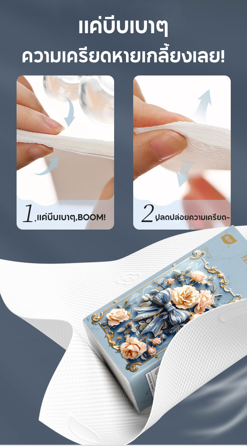 【12ห่อ】Botare GB/T 20808 ทิชชูแบบดึงและแขวน 12ห่อ กระดาษทิชชู ทําความสะอาด กระดาษชำระ M | Shopee ...