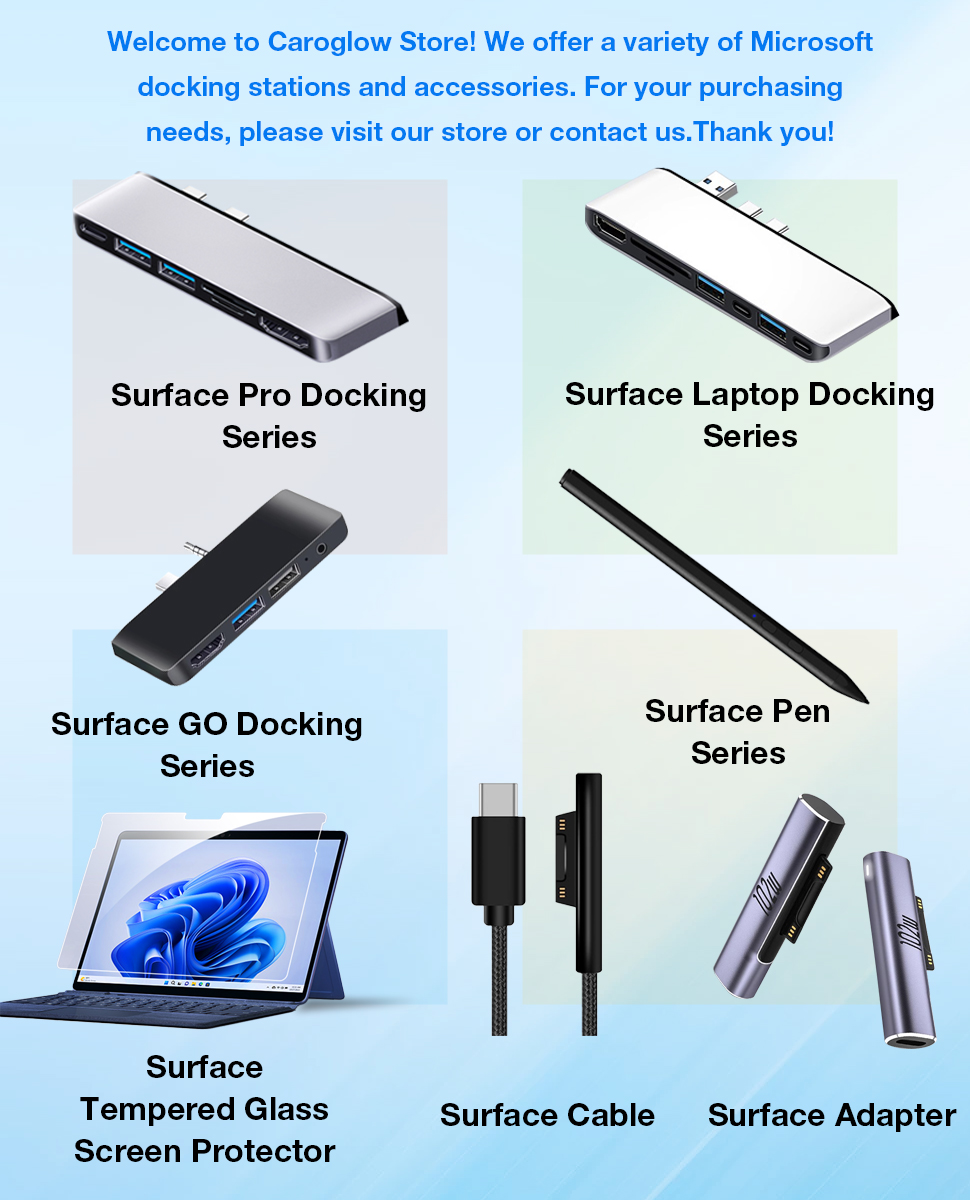 Microsoft Surface เชื่อมต่อกับสายชาร์จ USB-C PD 15V เข้ากันได้กับ ...
