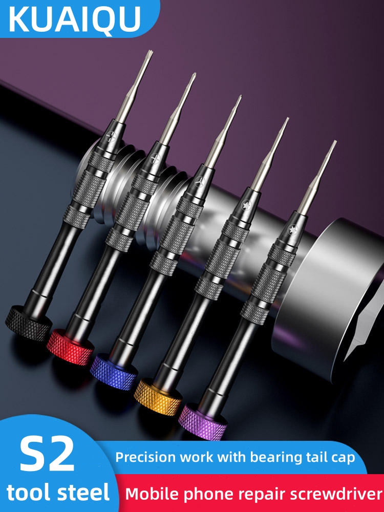 จัดส่ง2วัน 】 KUAIQU 1pc 5pcsไขควงซ่อมแท็บเล็ตโทรศัพท์มือถือความแม่นยำ for iPhone Samsung Xiaomi ...