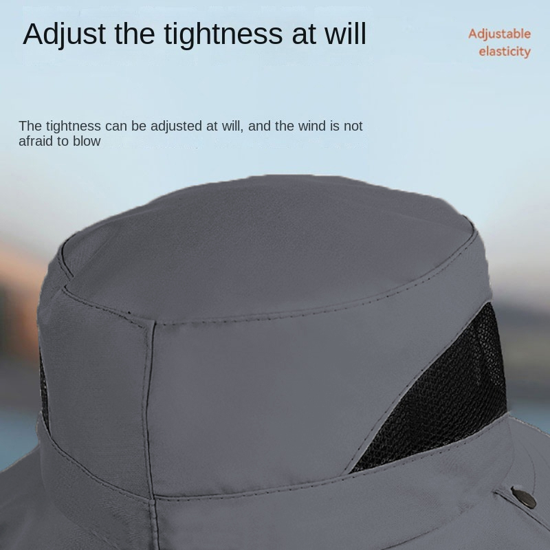 หมวกกันแดดแบบถอดได้พร้อมหน้ากากหน้าสําหรับผู้ชาย ตกปลาหน้าร้อน | Shopee ...