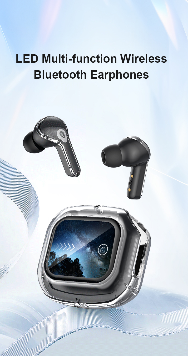 XP16 AirMAX LCD Full Color Multi-function TWS ระบบตัดเสียงรบกวนอัจฉริยะ หูฟังบลูทูธ | Shopee ...