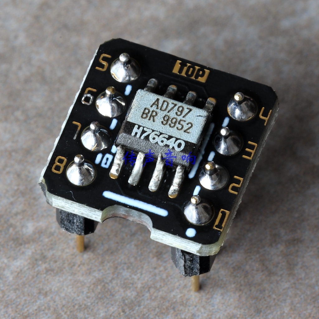 HiFi Audio AD797 AD797AR AD797BR SMD Single Op Amp Single to Dual Op ...