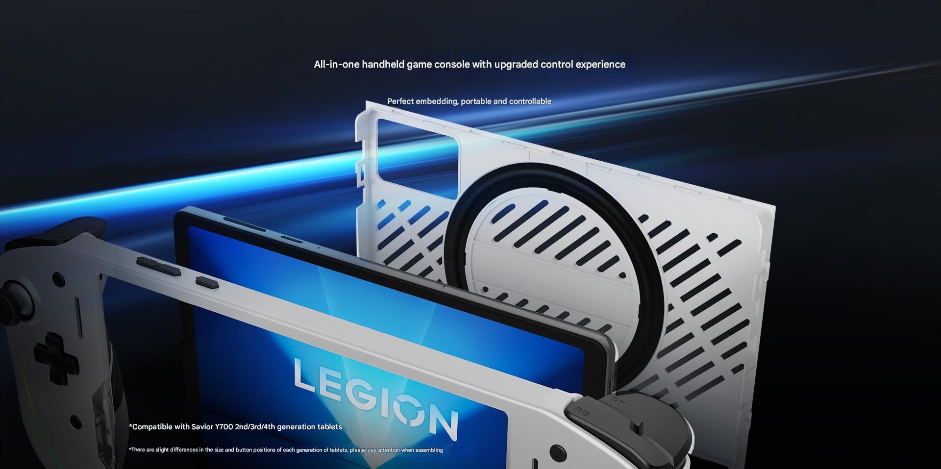 Lenovo Legion G9 คอนโทรลเลอร์สําหรับเล่นเกมเกมแพดสําหรับ Legion Y700 Tab Gen 3/Gen 4 | Shopee ...