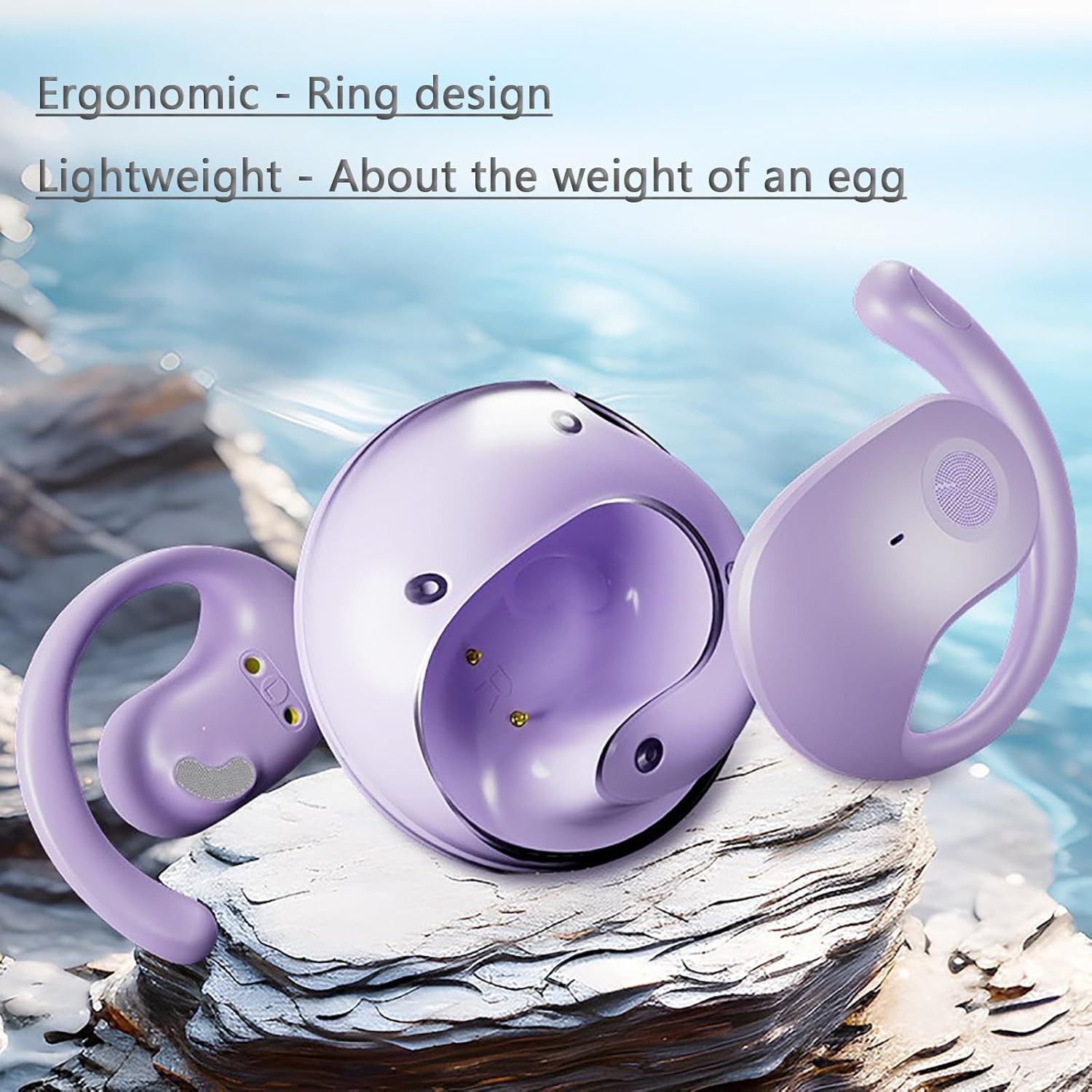 หูฟังบลูทูธ OWS-BY01 ใหม่ รุ่น 5.3 มาพร้อมไมค์ เสียงสเตอริโอ HiFi กัน ...