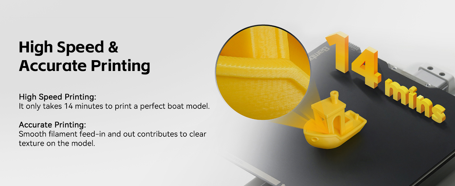 Bamboo Lab A1/A1mini 3D Printer Hotend 0.2/0.4mm High Temp&Fast Speed ...