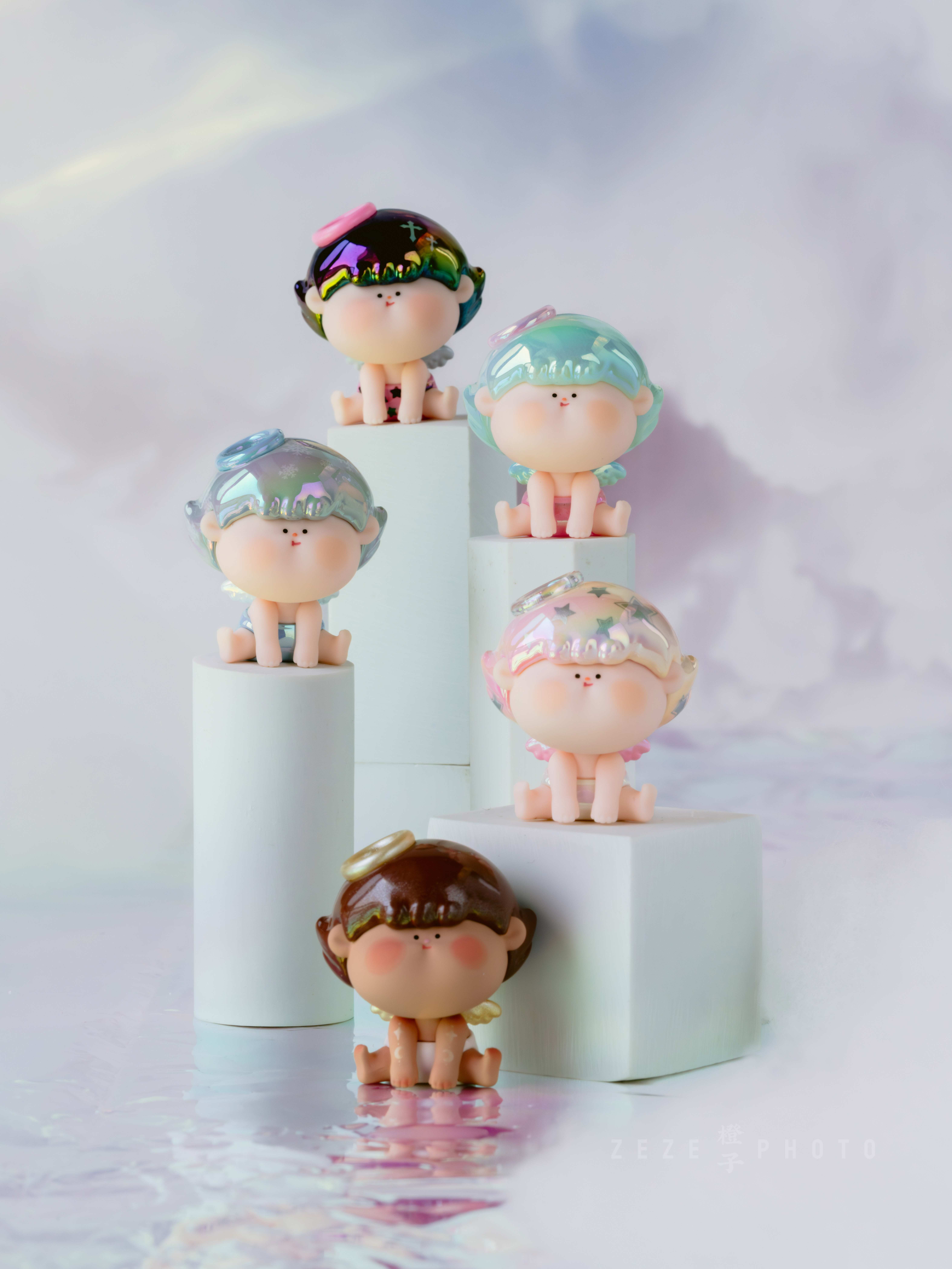 (1ถุง5ใบ)ของเล่น AMLLS Colorful Angel กล่องปริศนารสนิยมน่ารัก | Shopee ...