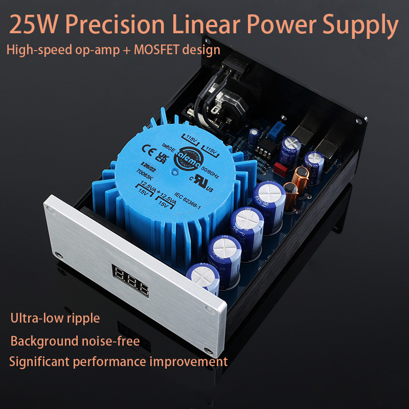 DC Linear Regulated Power Supply DC 5.5 USB 5V Ultra-low ระลอกเสียงต่ํา ...