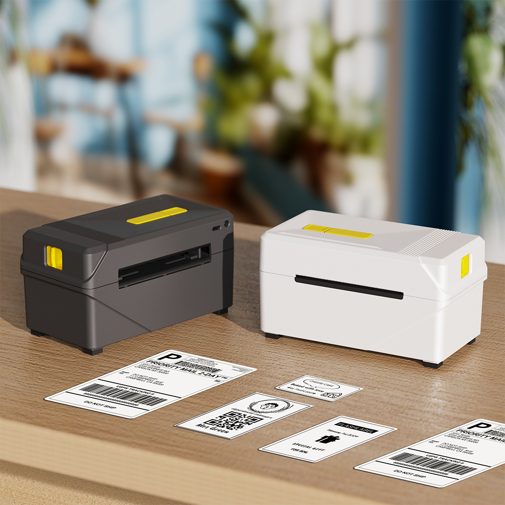 FLASHLABEL A318 เครื่องพิมพ์ฉลากสินค้า 80mm เครื่องปริ้นเดอร์ ใบปะหน้าพัสดุ Label Printer พิมพ์ ...