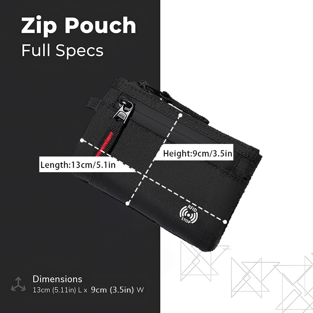 ใหม่ rfid กระเป๋าใส่เหรียญ Anti-theft Swip Card Holder x-pac Mini ...