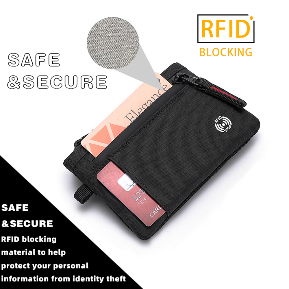 ใหม่ rfid กระเป๋าใส่เหรียญ Anti-theft Swip Card Holder x-pac Mini ...