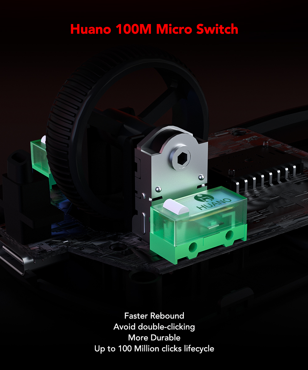 KYSONA Jupiter Pro Gaming Mouse 26000 DPI 8000Hz PAW3395 49g Super ...