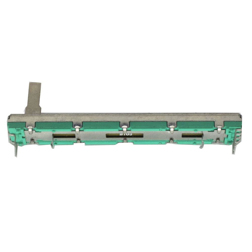 5PCS ตรงสไลด์ Liner Potentiometer Mixer Fader Variable Resistors B103 ...