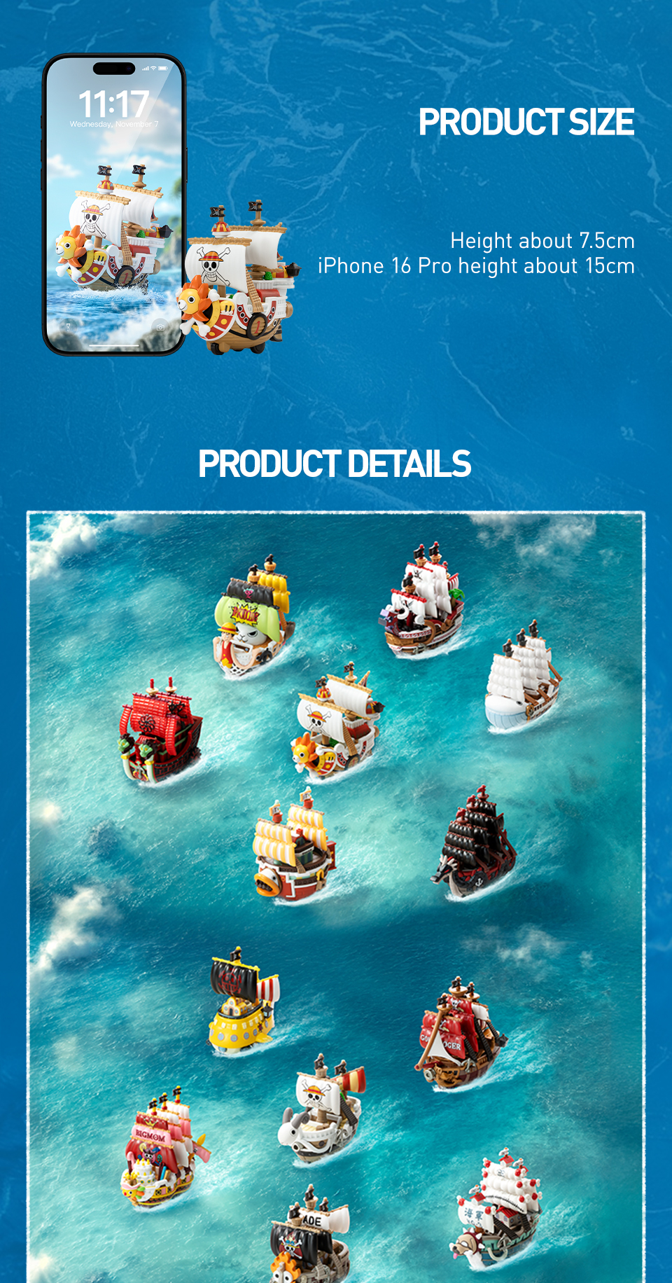 POP MART One Piece - The Grand Line Series Blind Box (Whole Set ...