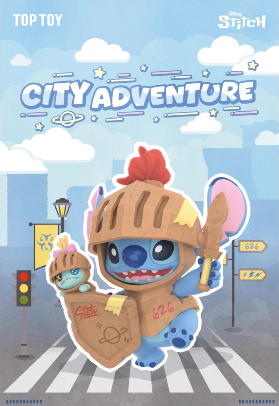 TOPTOY Disney Stitch City Adventure Series Blind Box Toy Collection ...