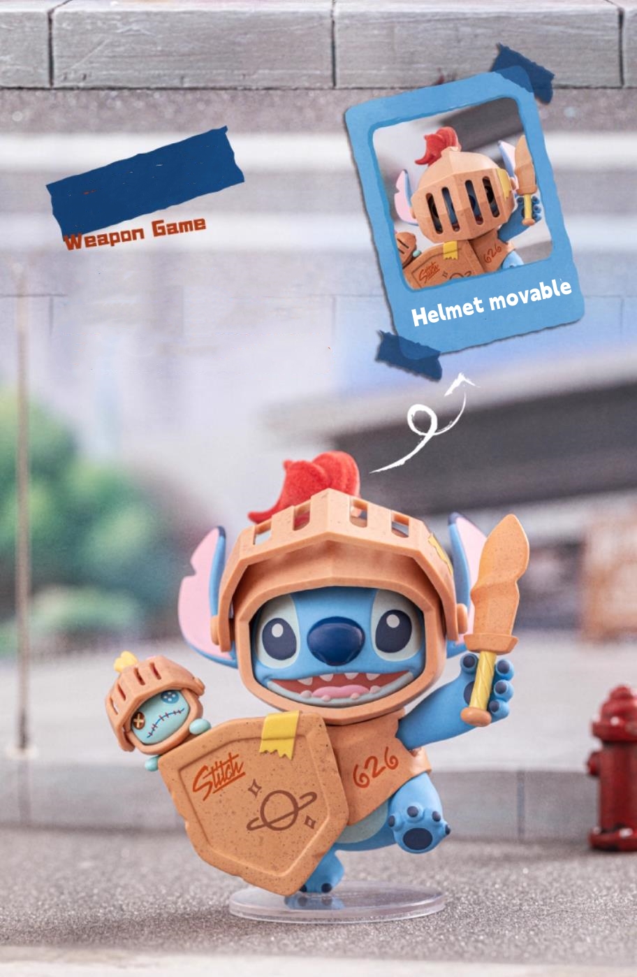 TOPTOY Disney Stitch City Adventure Series Blind Box Toy Collection ...
